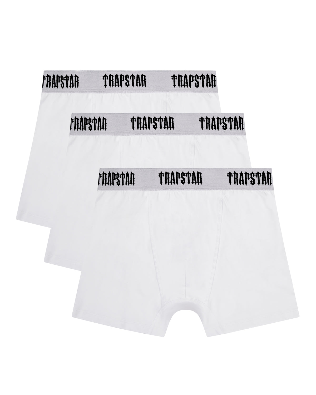 Trapstar Men’s 3 Pack Boxer Shorts – White | Affordable Trapstar London ...