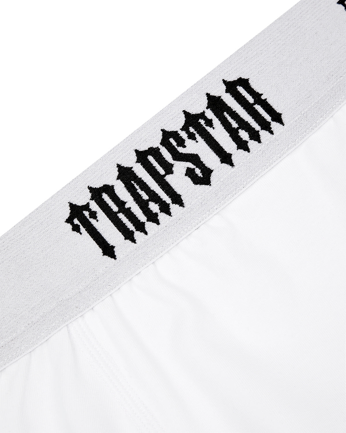Trapstar Men’s 3 Pack White Boxer Shorts – Affordable Premium Quality ...