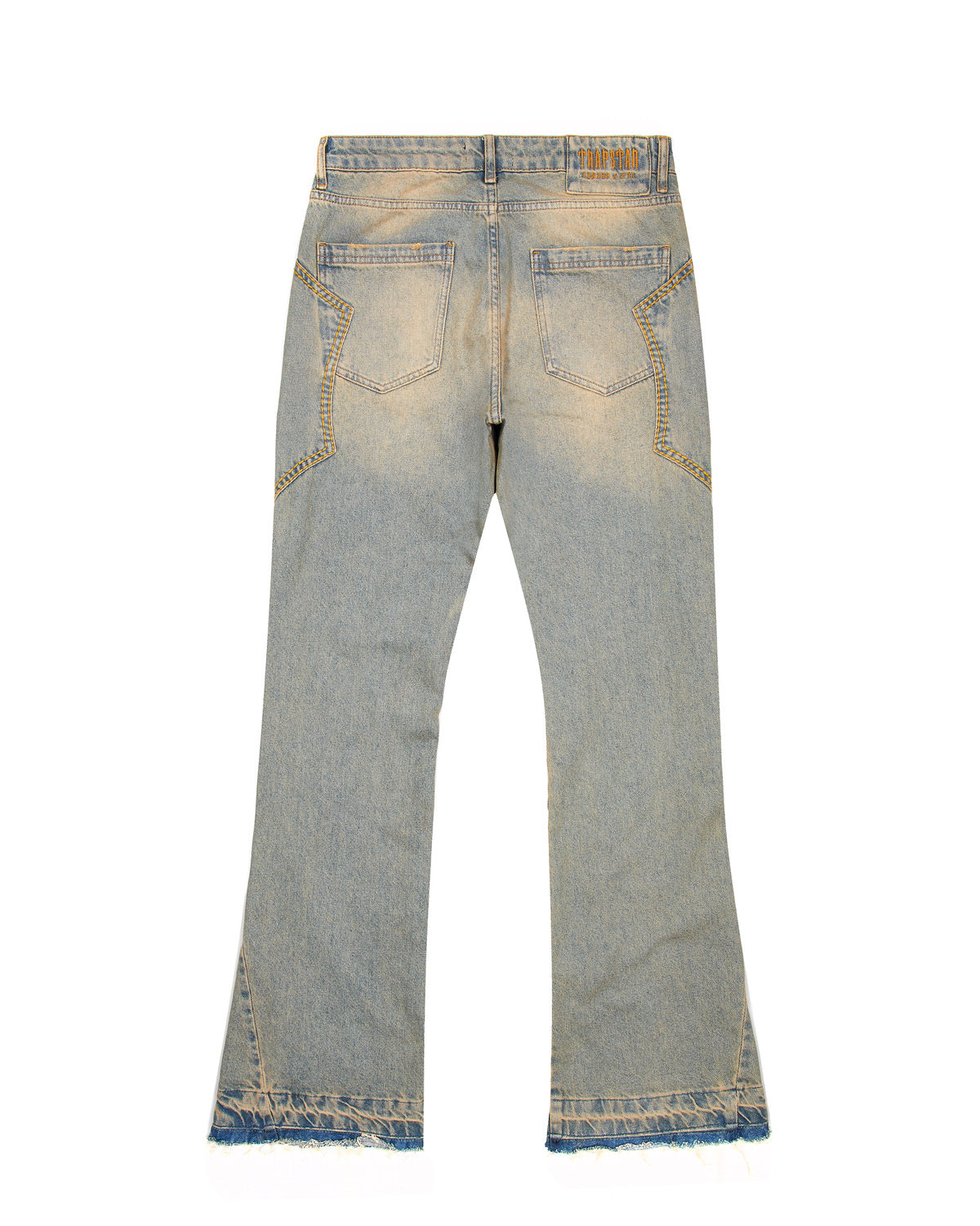 Trapstar Irongate Panel Denim Jeans – Sandy Blue | Affordable Trapstar ...